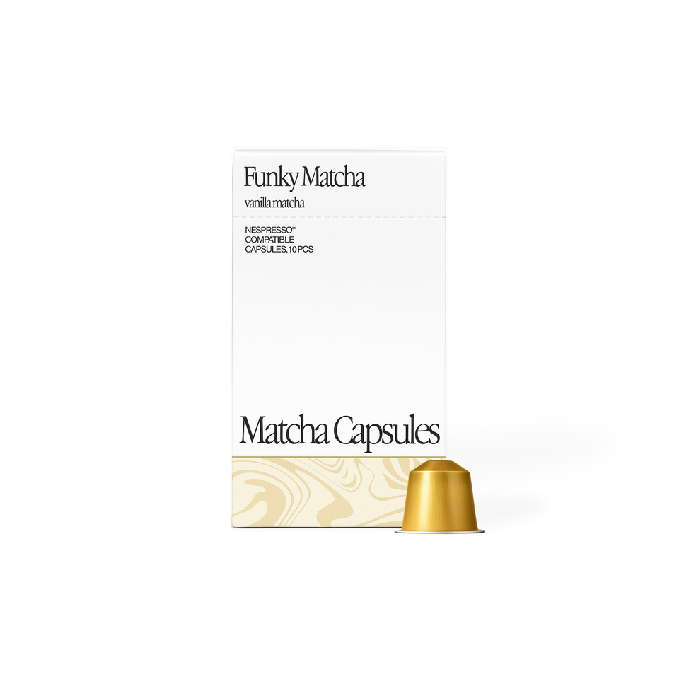 Matcha Pods for Nespresso® | Ceremonial Grade Matcha | Funky Matcha ...