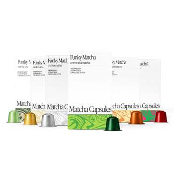 Matcha Pods for Nespresso® | Ceremonial Grade Matcha | Funky Matcha ...